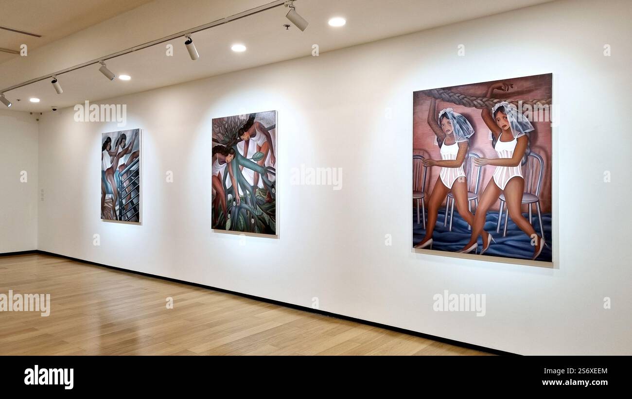 Bangkok, Thailand - March 14, 2024 : Contemporary Art Exhibition ...