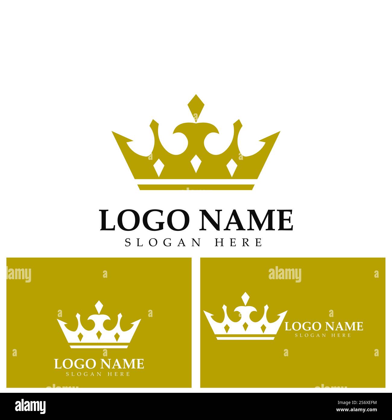 Crown royal graphic design template vector illustration Stock Vector ...