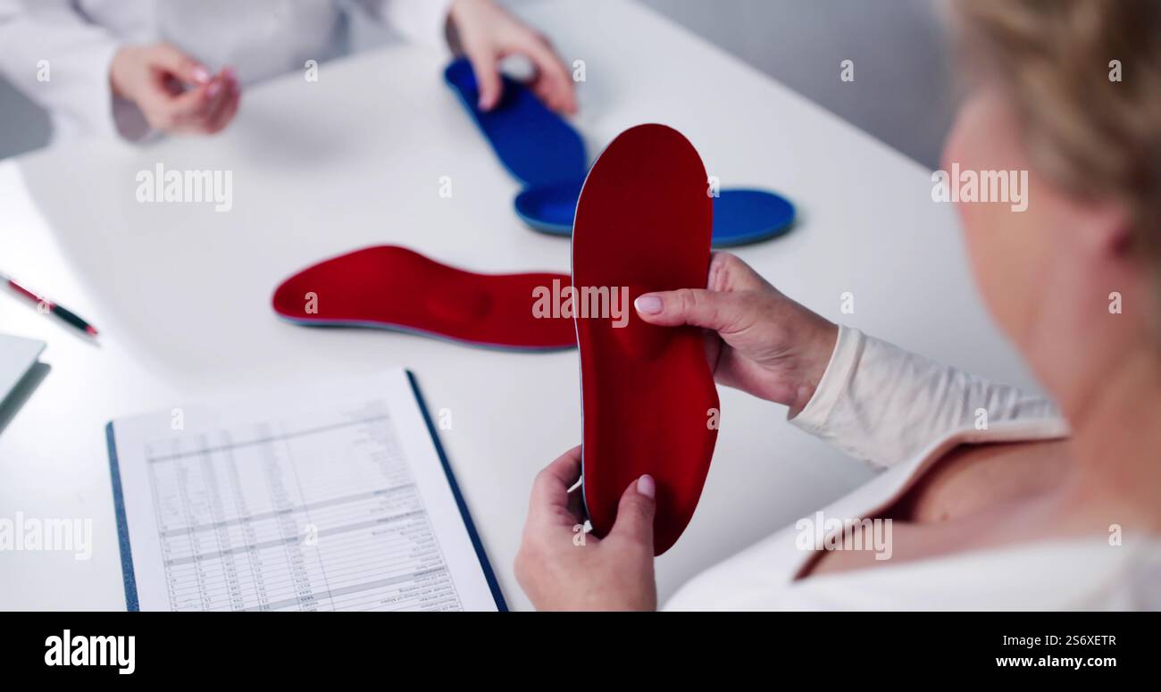 Orthopedic Shoe Sole For Flat Foot Recovery Stock Photo - Alamy