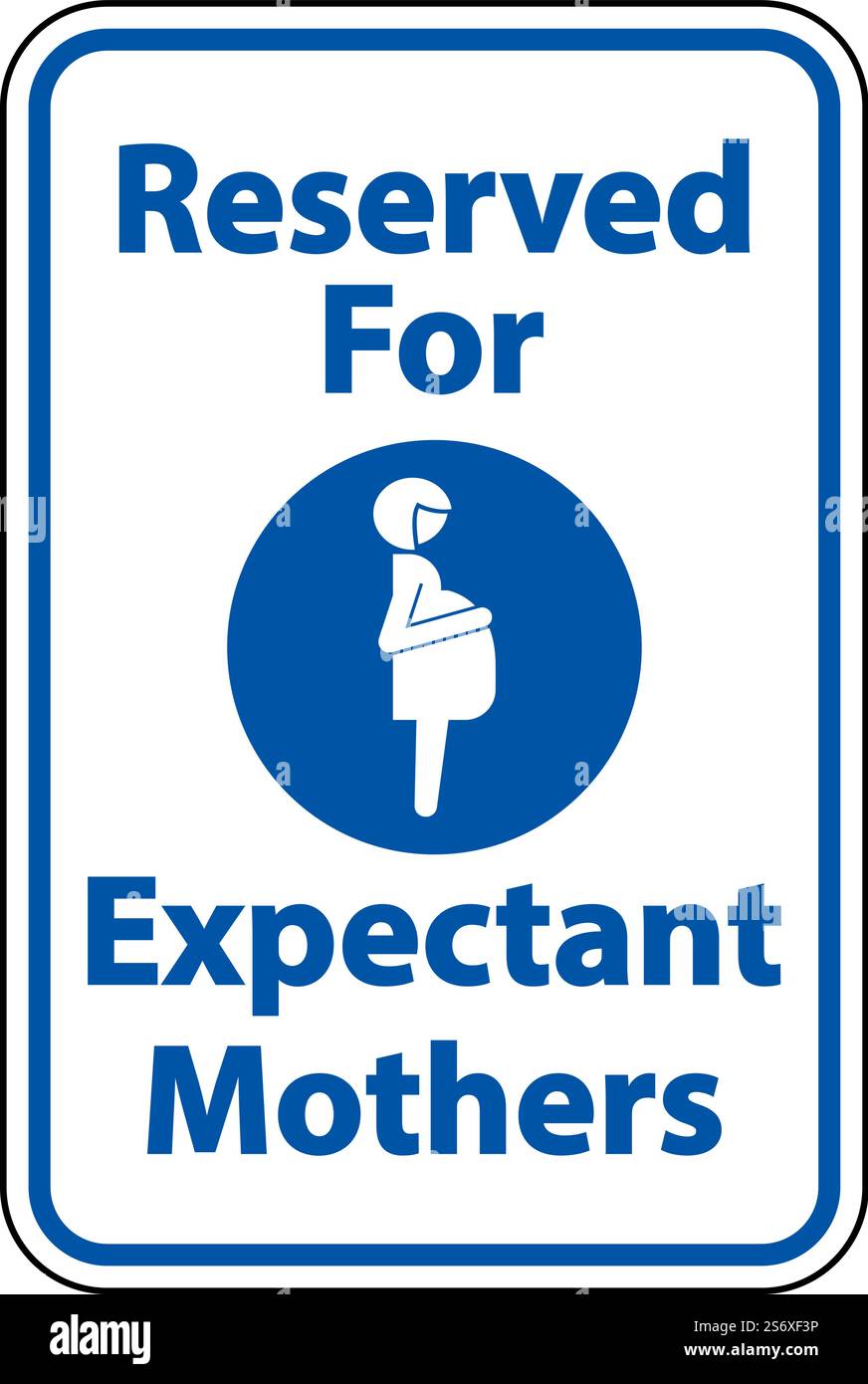 Reserved for pregnant women sign Stock Vector Images - Alamy