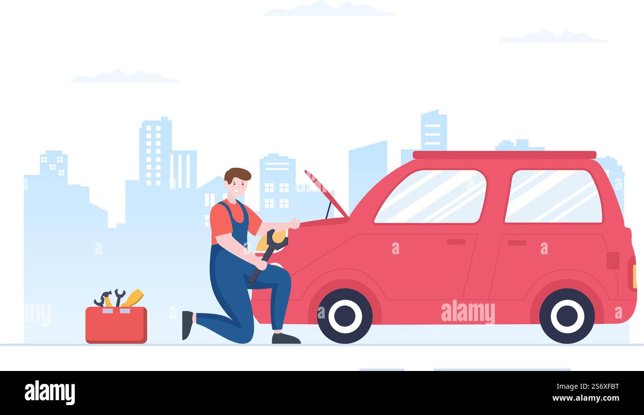 Car Inspection of The Station Detects Faults, Draws up a Checklist of ...