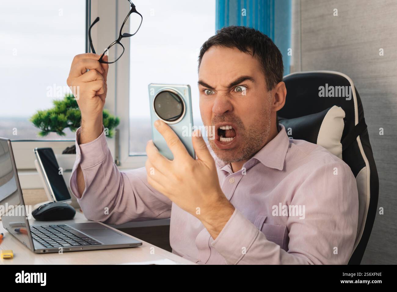 Yelling At Computer Screen