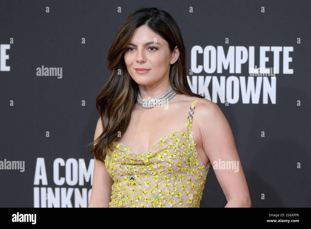 Rome, Italy. 17th Jan, 2025. Monica Barbaro attends the red carpet of ...