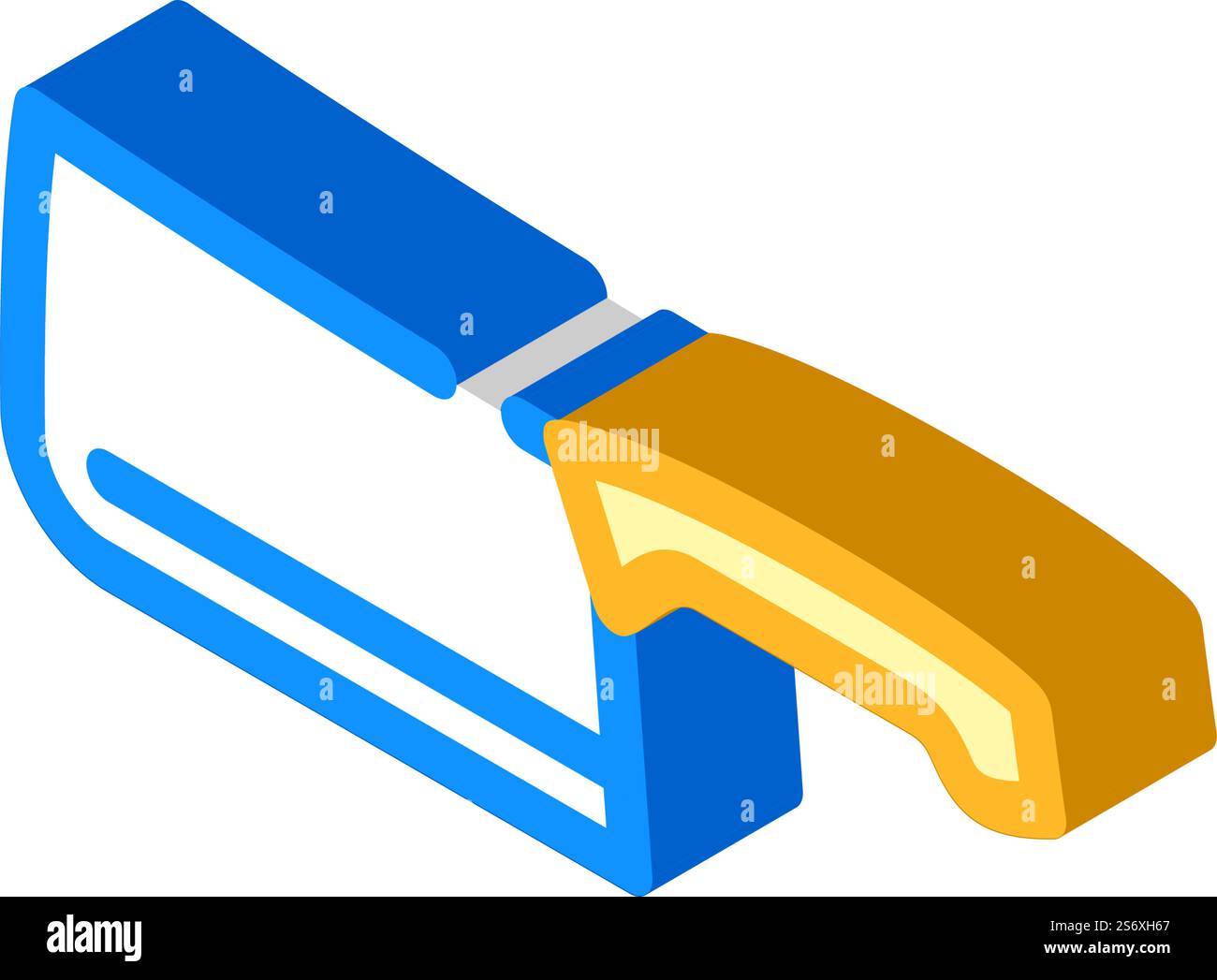 firebox knife isometric icon vector. firebox knife sign. isolated ...