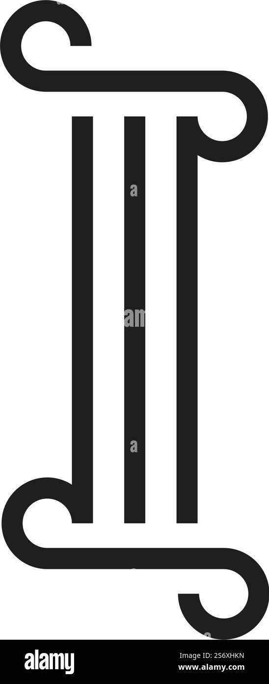 Column Logo template vector design Stock Vector Image & Art - Alamy