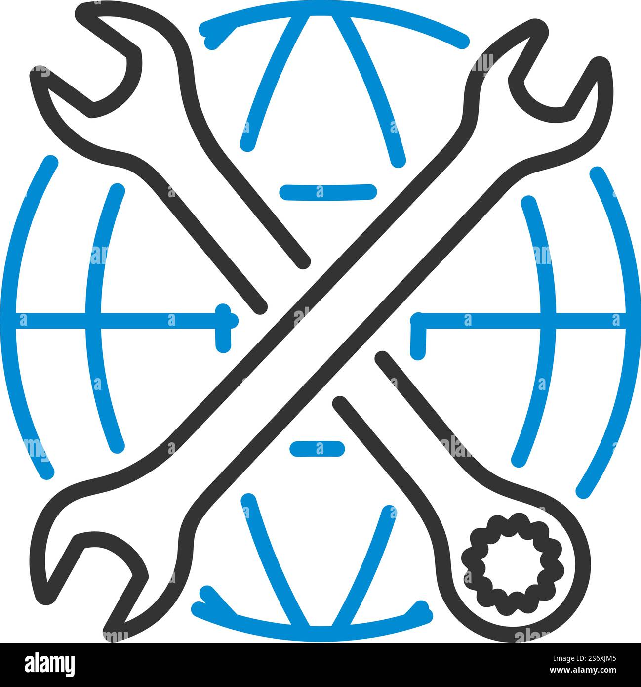 Labor Day Icon. Editable Bold Outline With Color Fill Design. Vector ...
