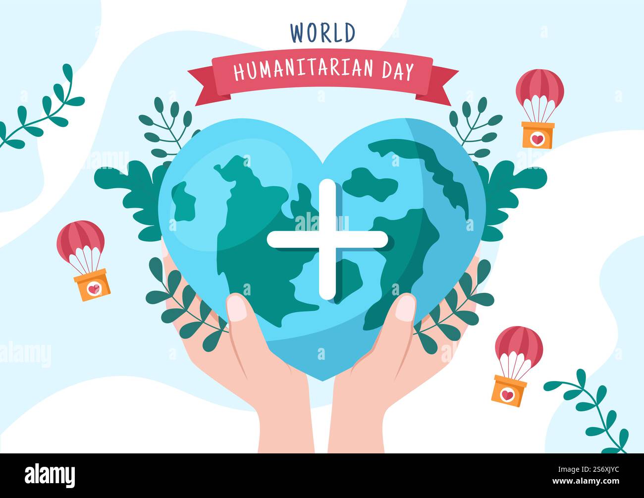 World Humanitarian Day with Global Celebration of Helping People, Work ...
