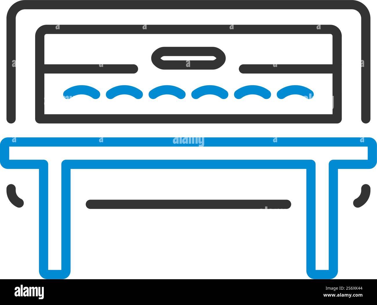 Chafing Dish Icon. Editable Bold Outline With Color Fill Design. Vector ...