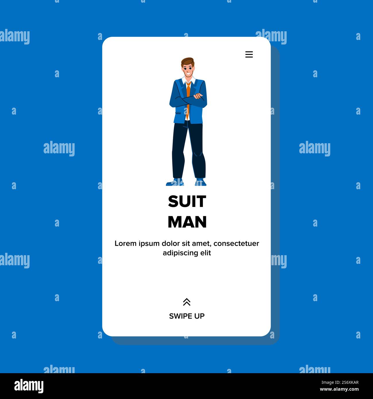 suit man vector. businessman male, business person, elegant fashion ...