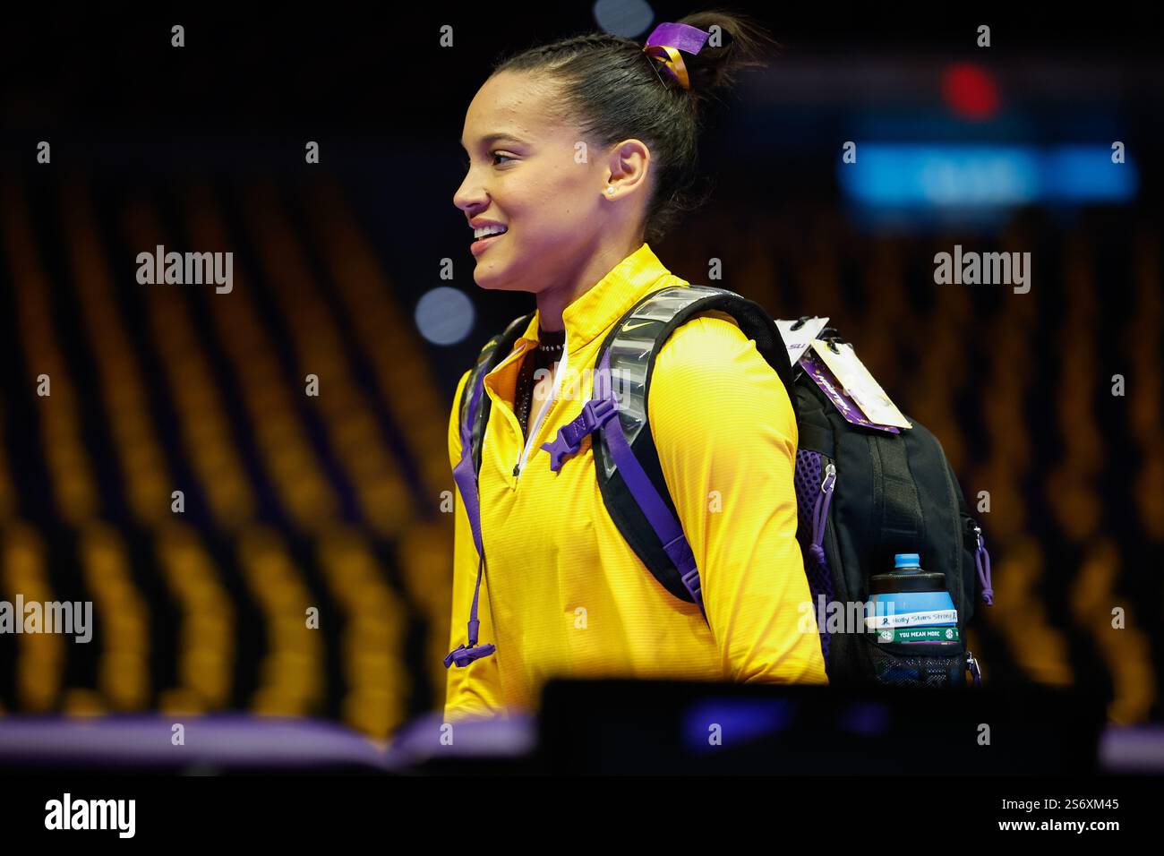 Baton Rouge, LA, USA. 17th Jan, 2025. LSU Tigers Haleigh Bryant before ...
