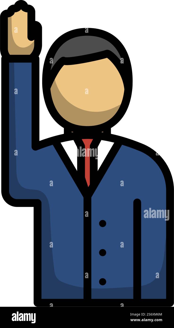 Adobe Illustrator Artwork. Editable Bold Outline With Color Fill Design ...