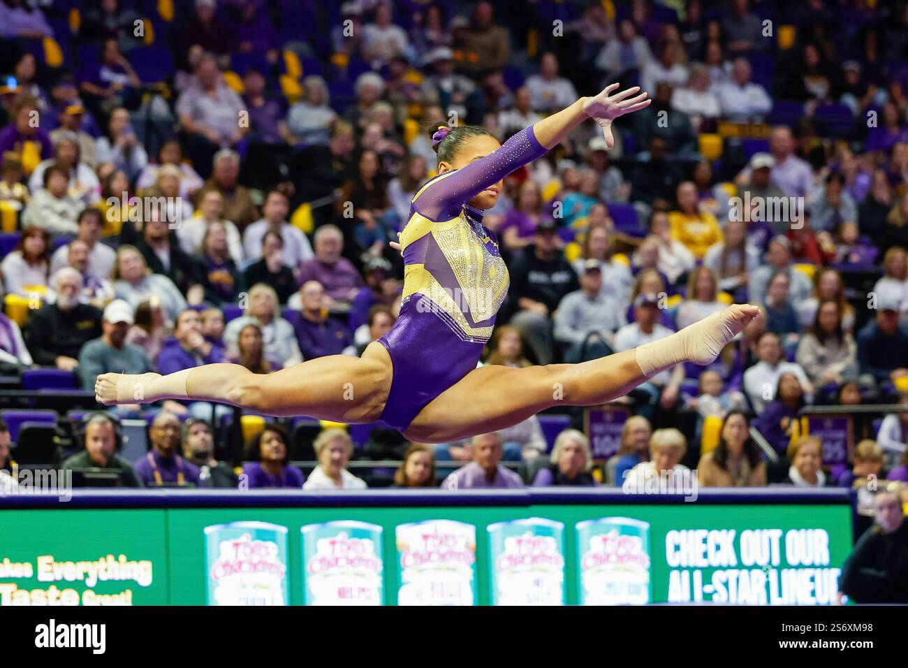 January 17, 2025: LSU Tigers Haleigh Bryant in action in the NCAA ...