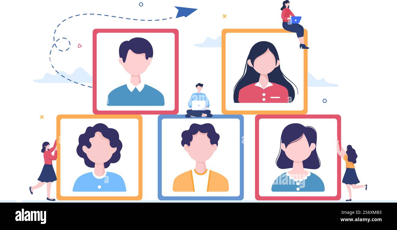 Employee experienced Stock Vector Images - Alamy