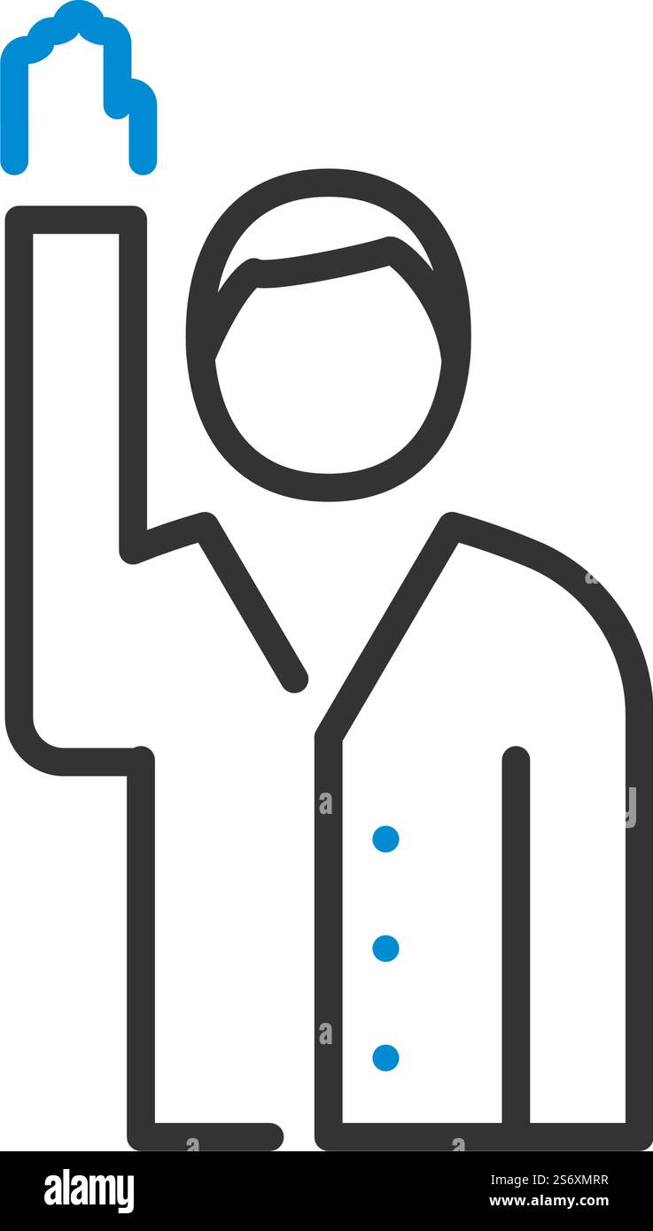 Adobe Illustrator Artwork. Editable Bold Outline With Color Fill Design ...