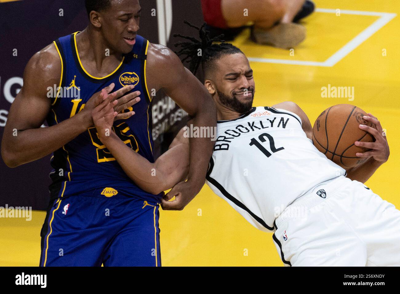 20250117rc lakers090 jpg hi-res stock photography and images - Alamy
