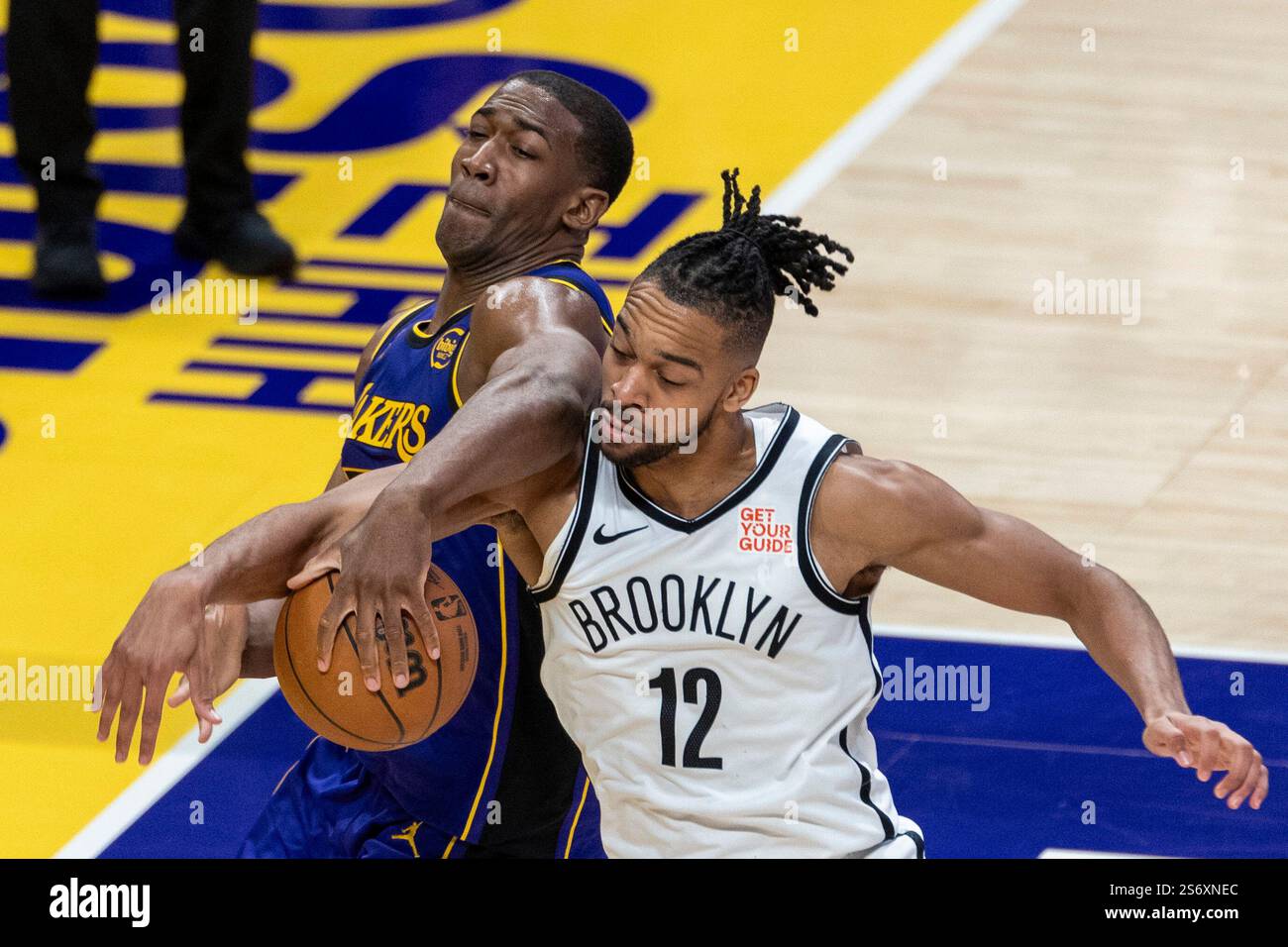 20250117rc lakers085 jpg hi-res stock photography and images - Alamy