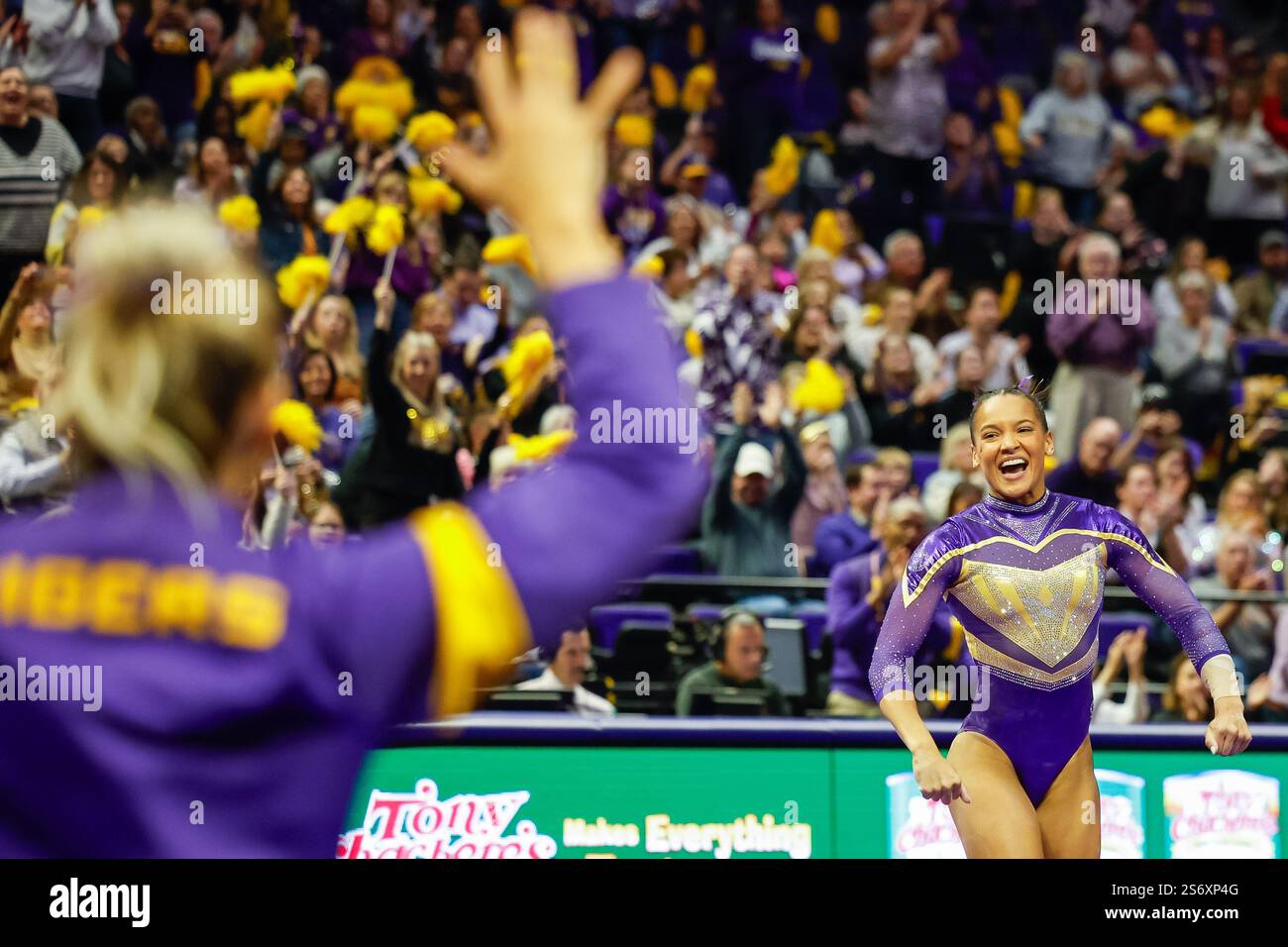 Baton Rouge, LA, USA. 17th Jan, 2025. LSU Tigers Haleigh Bryant in ...