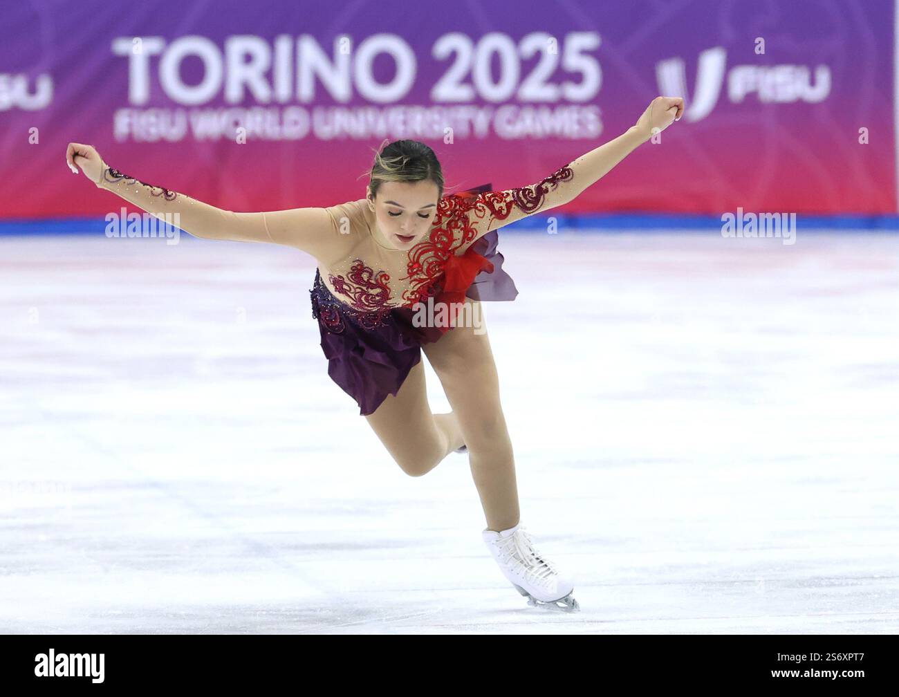 Turin, Italy. 17th Jan, 2025. Michelle Dicicco of Argentina competes ...