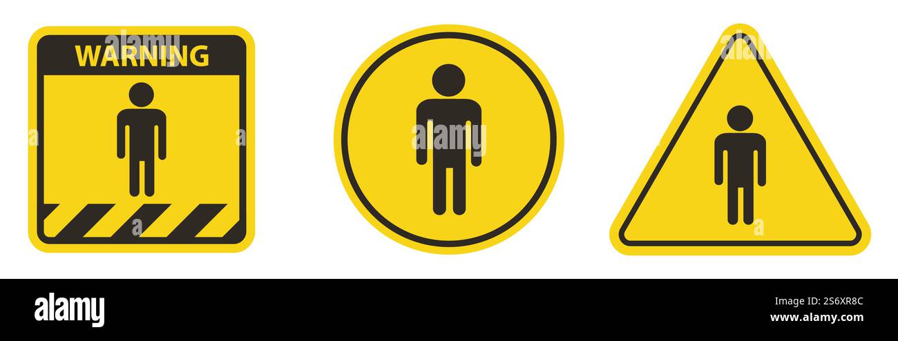 Prohibit People Allowed,Do Not Enter,No Man Entry Sign Isolate On White ...