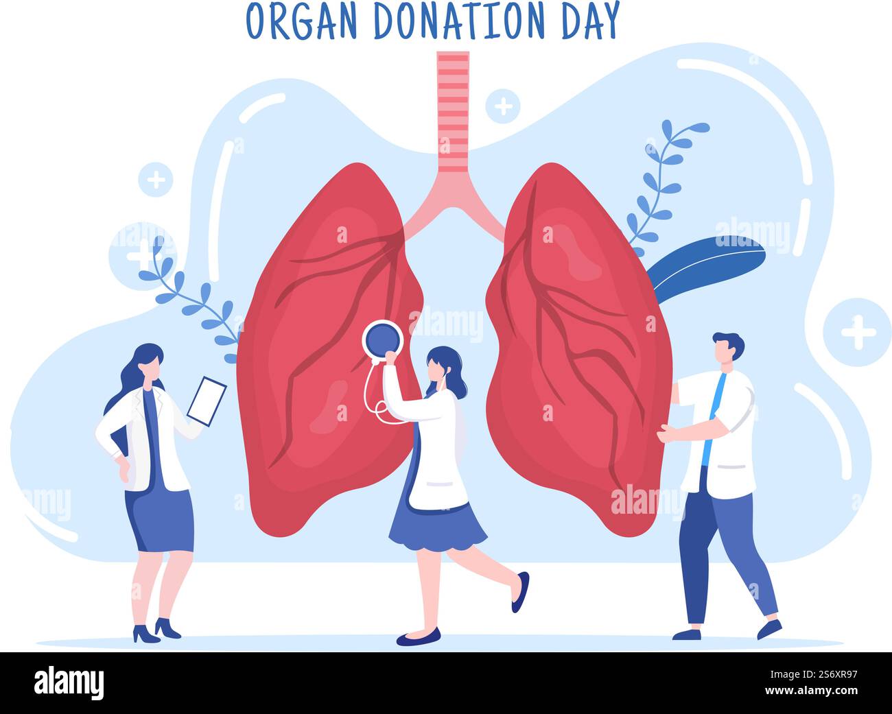 World Organ Donation Day with Kidneys, Heart, Lungs, Eyes or Liver for ...