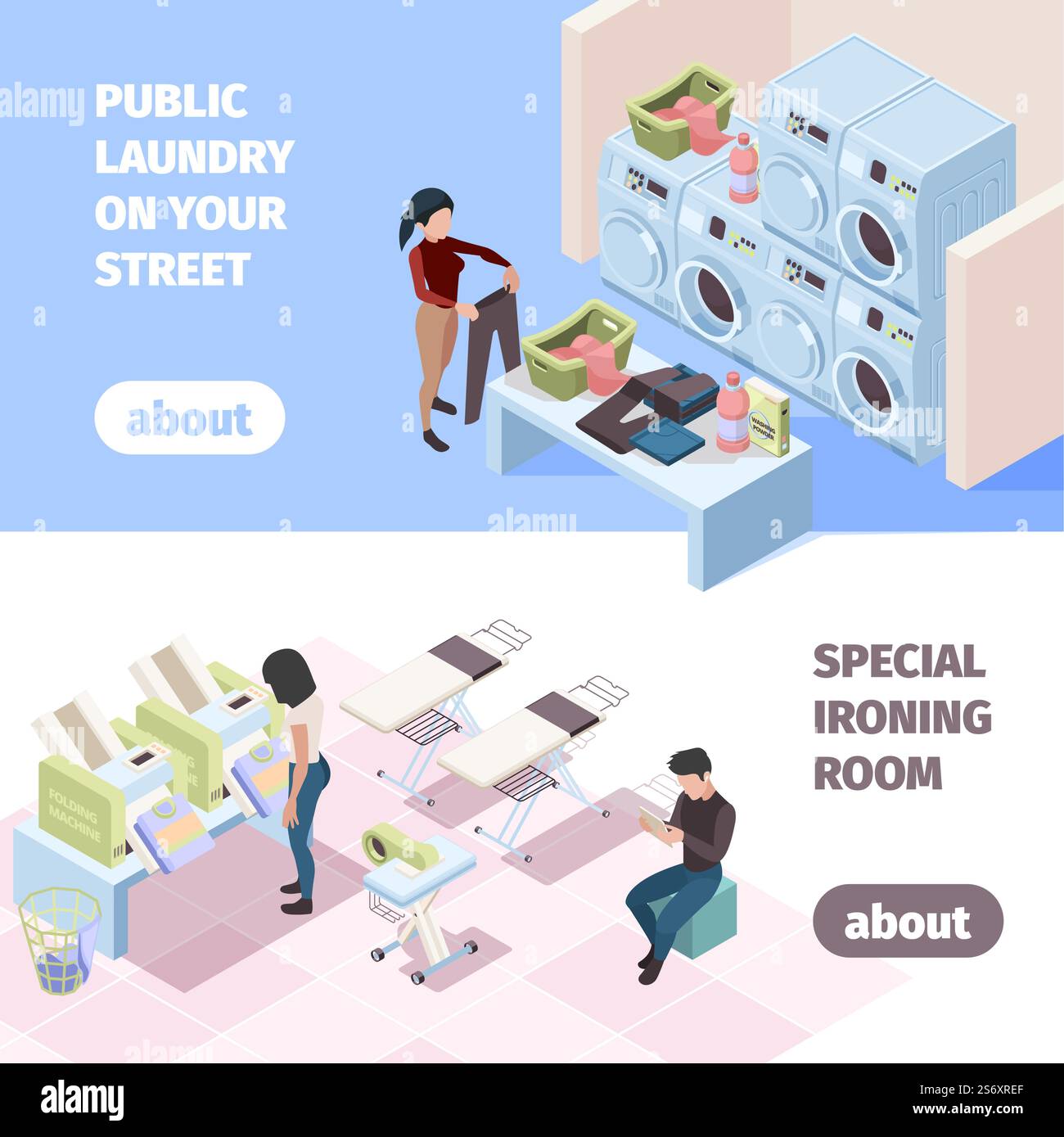 Washing machine advertisement hi-res stock photography and images - Alamy