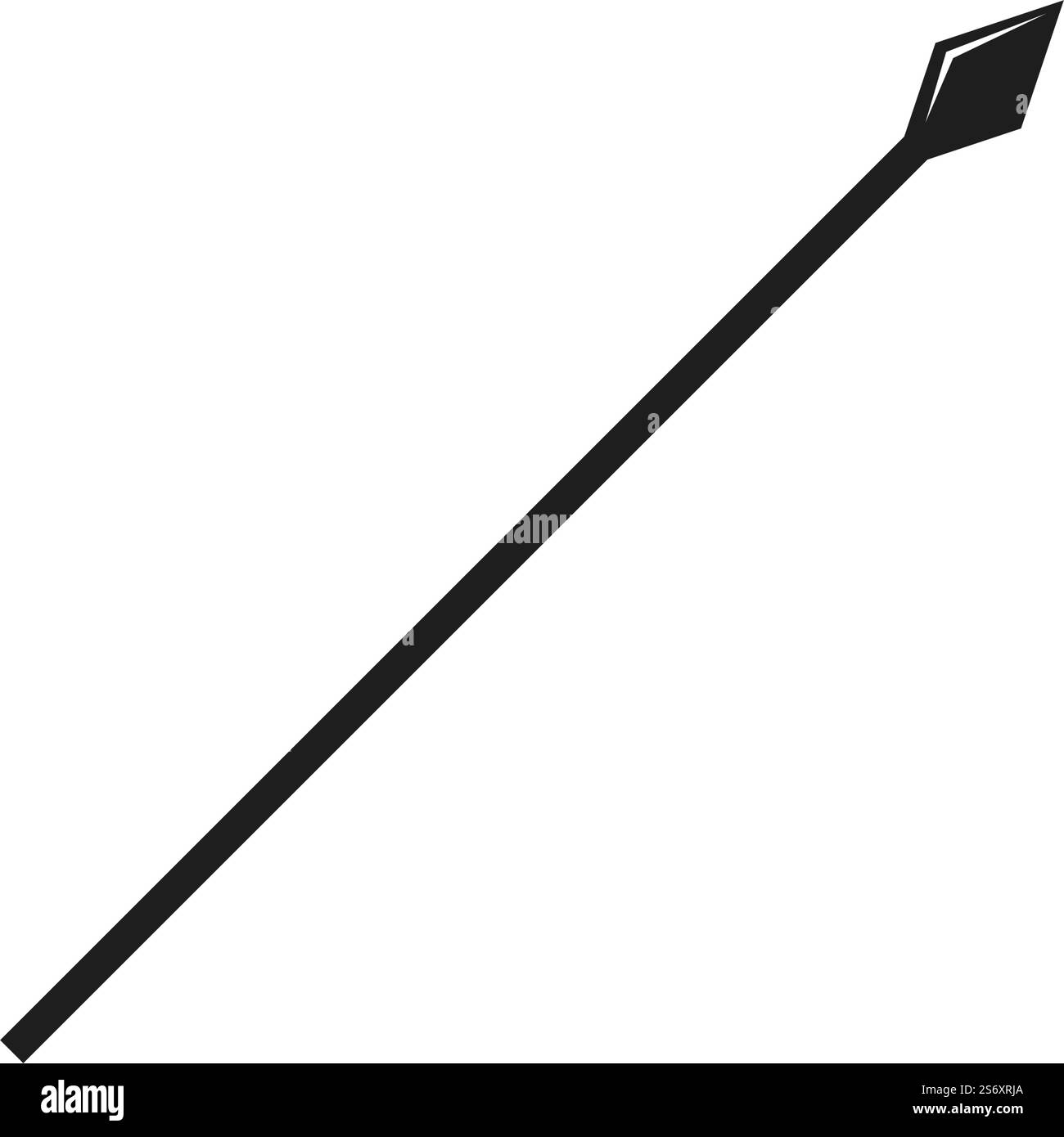 Spear war lance weapon Black and White Stock Photos & Images - Alamy