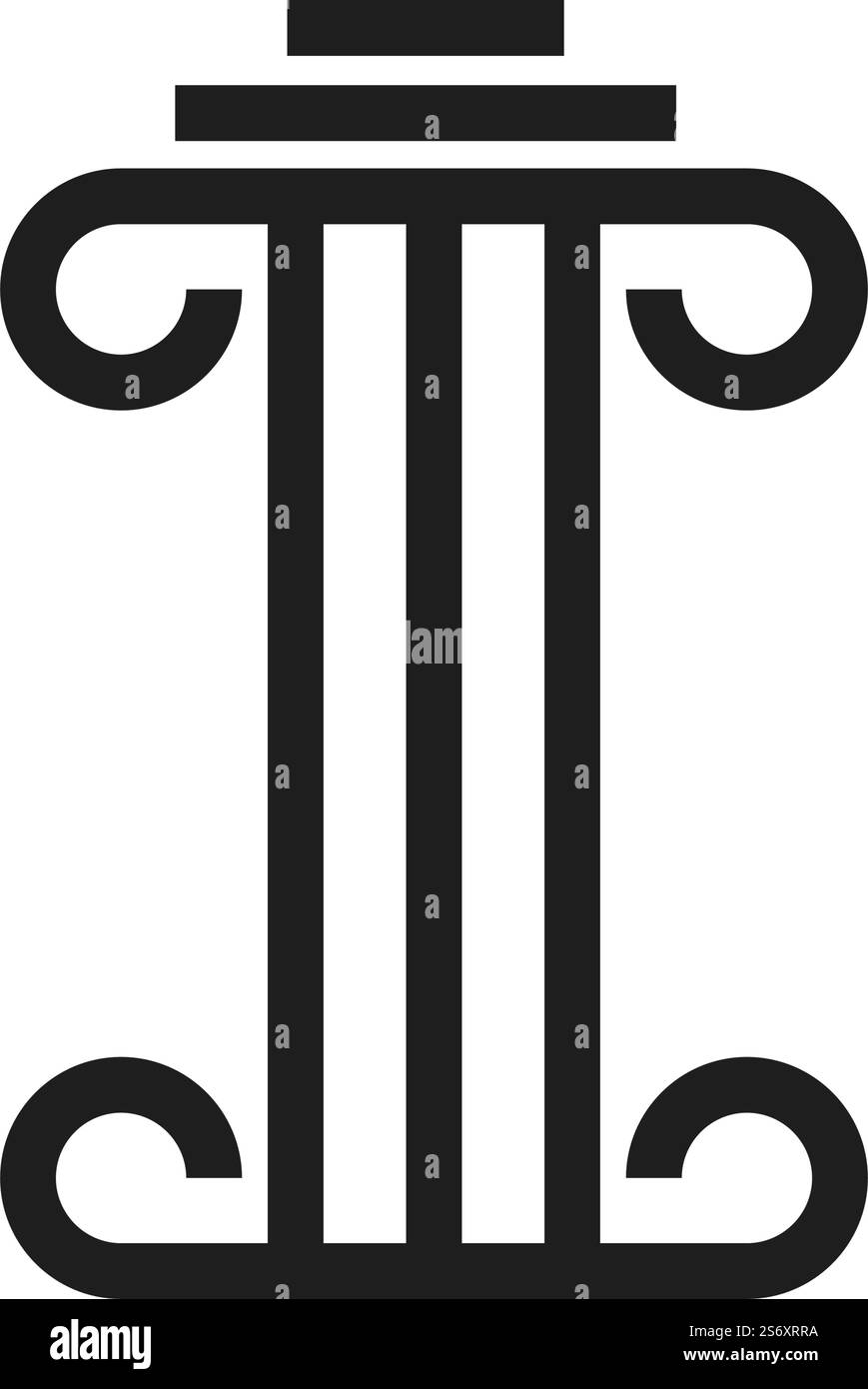 Column Logo template vector design Stock Vector Image & Art - Alamy