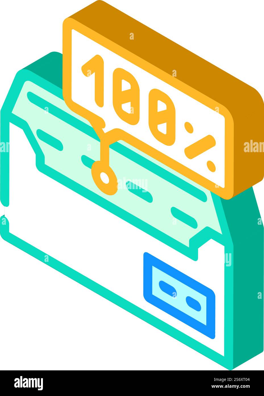 deliverability tests isometric icon vector. deliverability tests sign ...