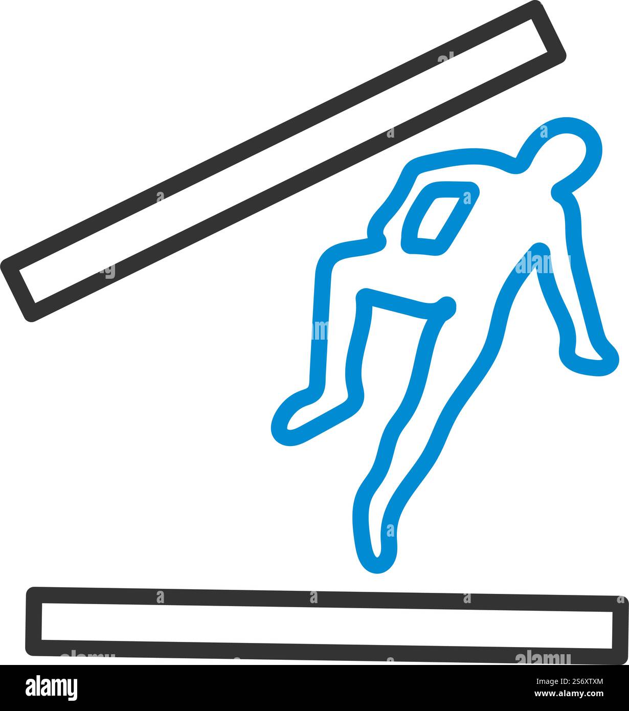 Crime Scene Icon. Editable Bold Outline With Color Fill Design. Vector ...