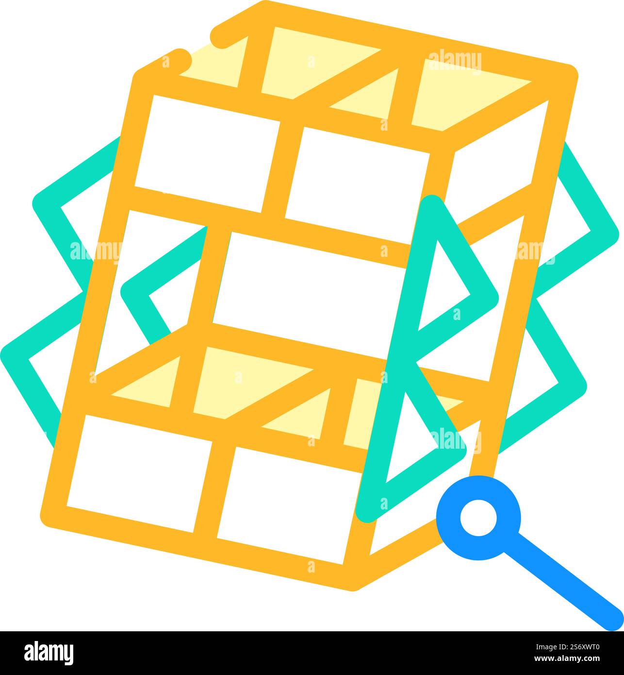 box kite color icon vector. box kite sign. isolated symbol illustration ...