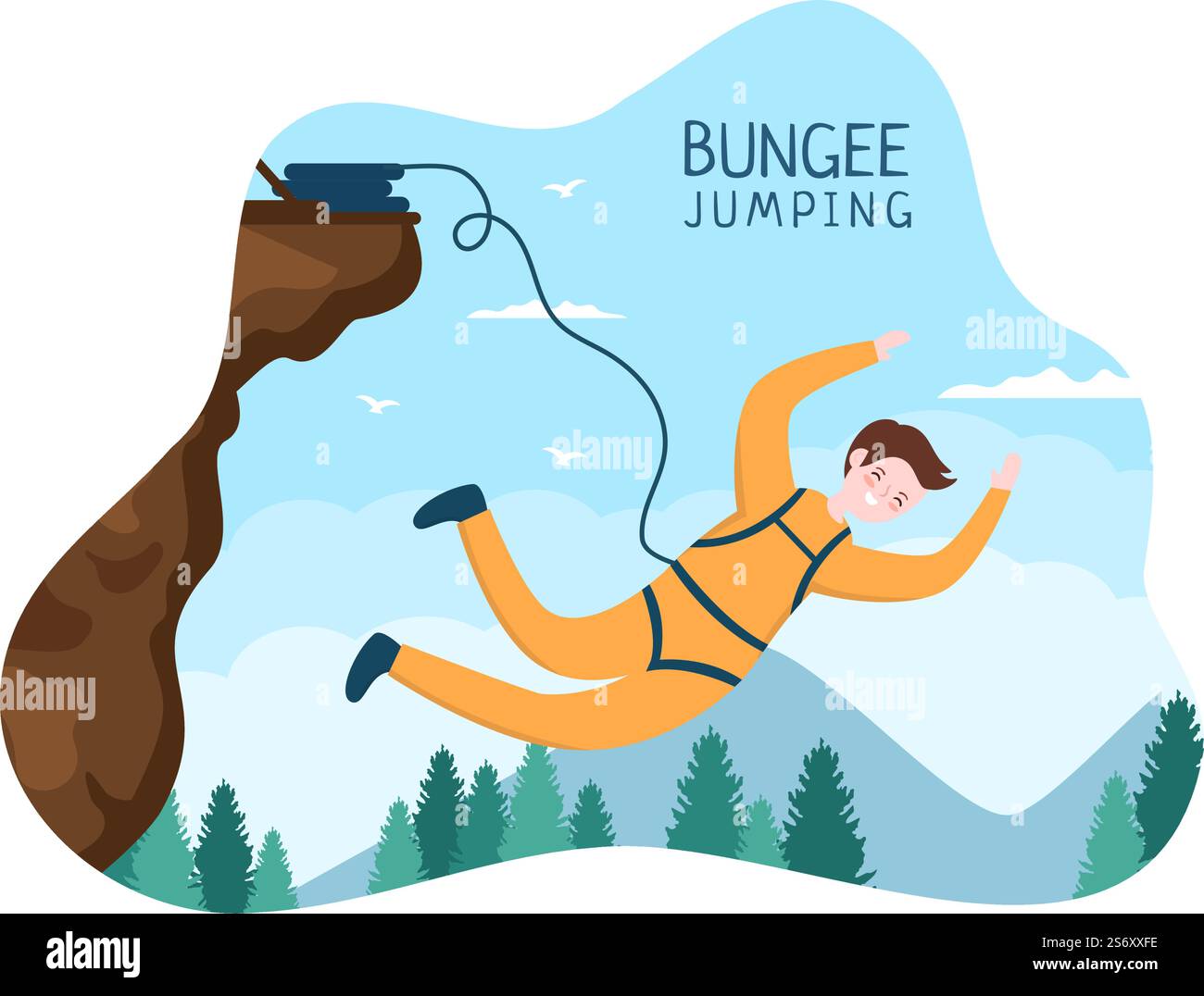 Illustration from up down Cut Out Stock Images & Pictures - Alamy