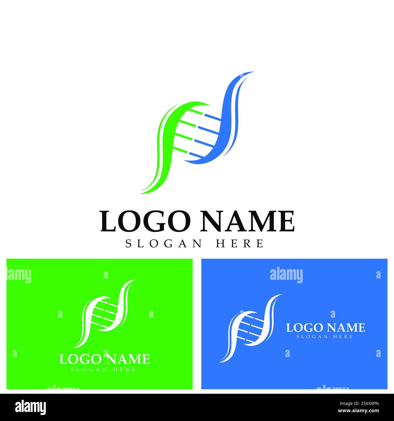 DNA Letter S Logo Design Template Genetics Vector Design Biological ...