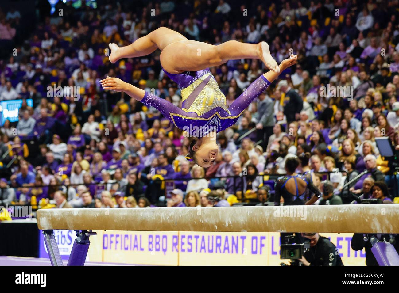 January 17, 2025: LSU Tigers Kylie Coen in action in the NCAA ...