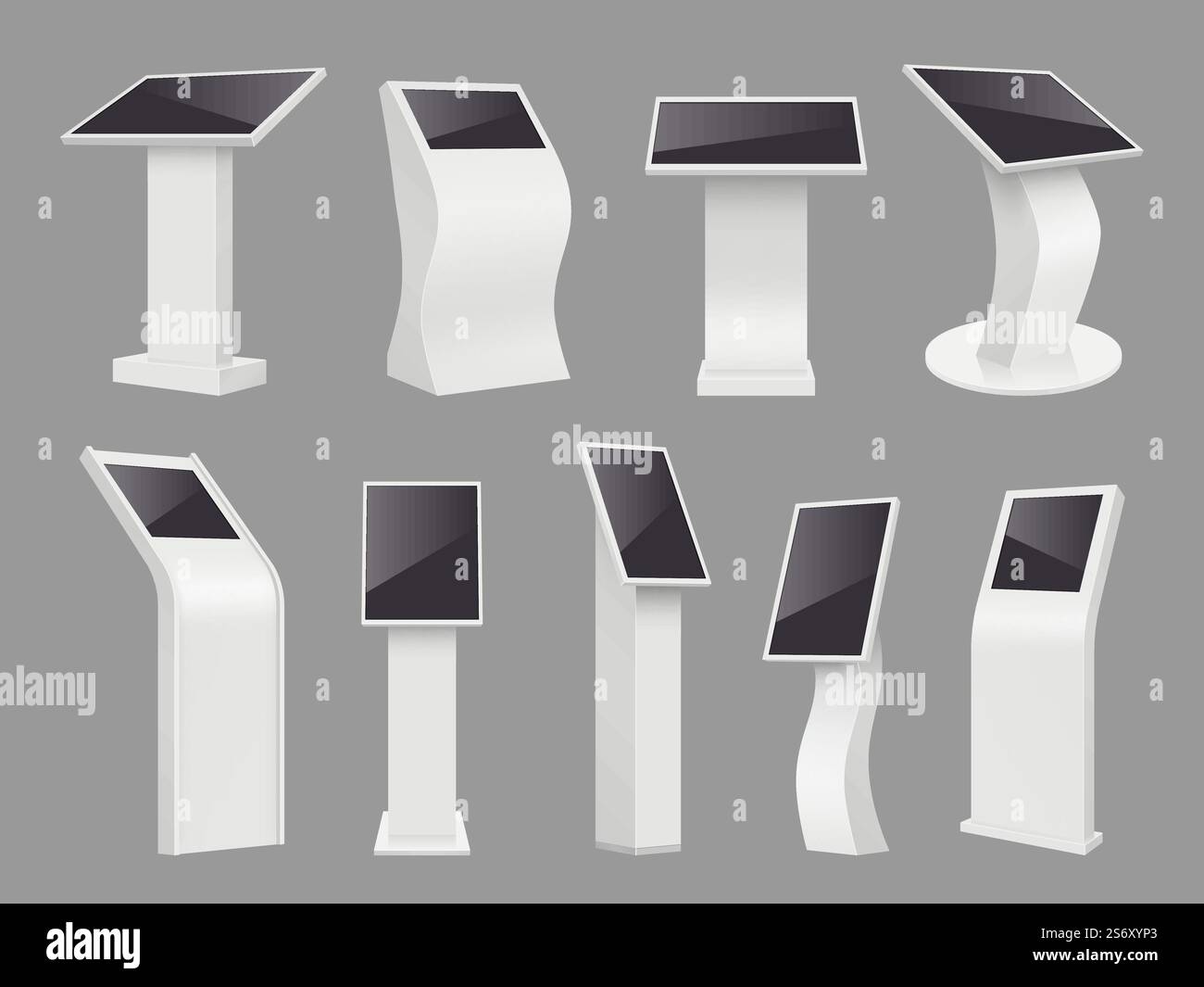 Interactive space display displays Stock Vector Images - Alamy