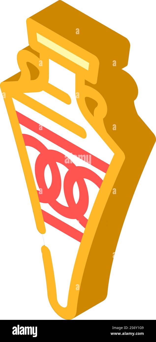 water amphora isometric icon vector. water amphora sign. isolated ...