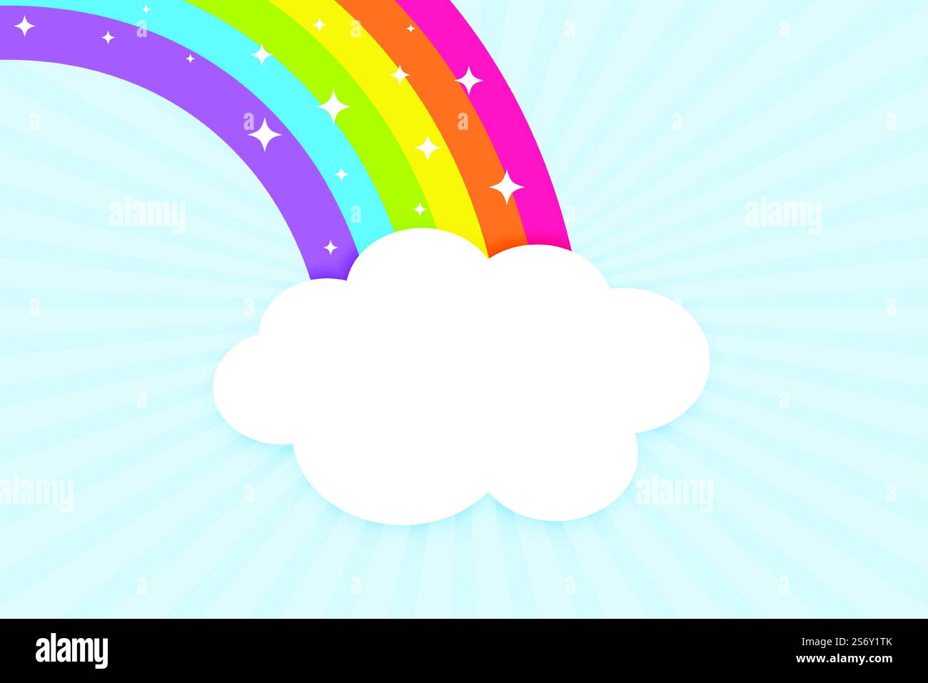 Rainbow sparkles Stock Vector Images - Alamy