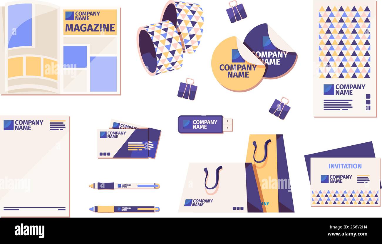 Printing material icon. Business flyers advertising brochures leaflets ...