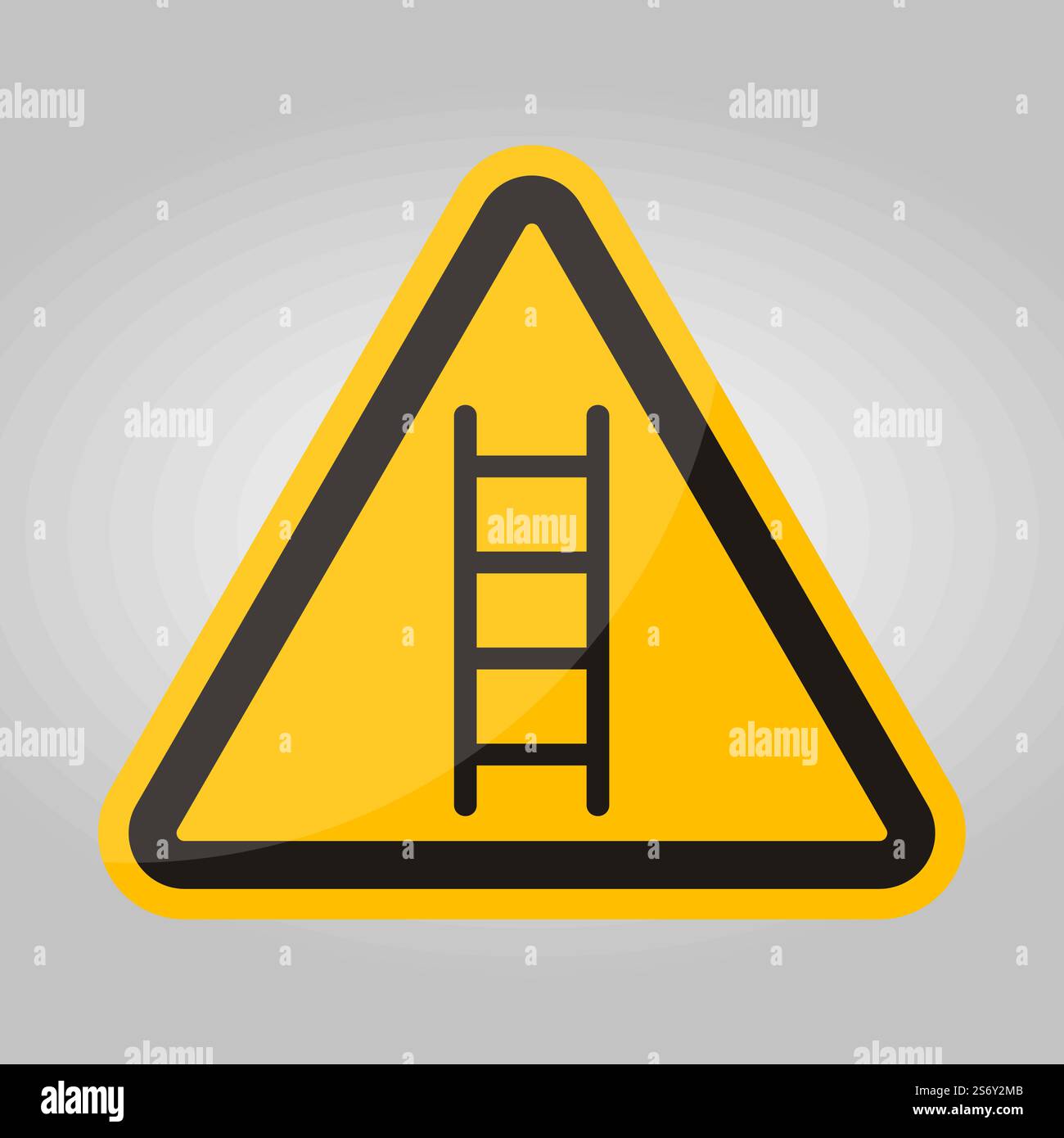 Do Not Use Ladders Symbol Stock Vector Image & Art - Alamy