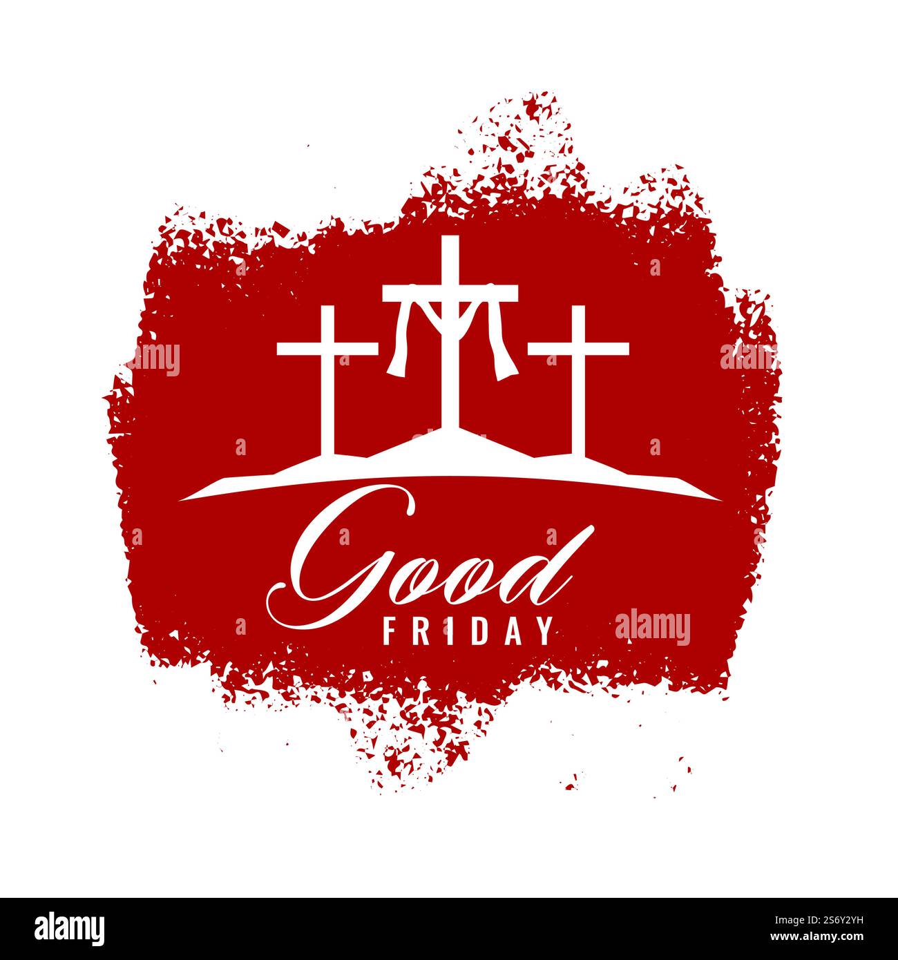 good friday background with three crosses Stock Vector Image & Art - Alamy