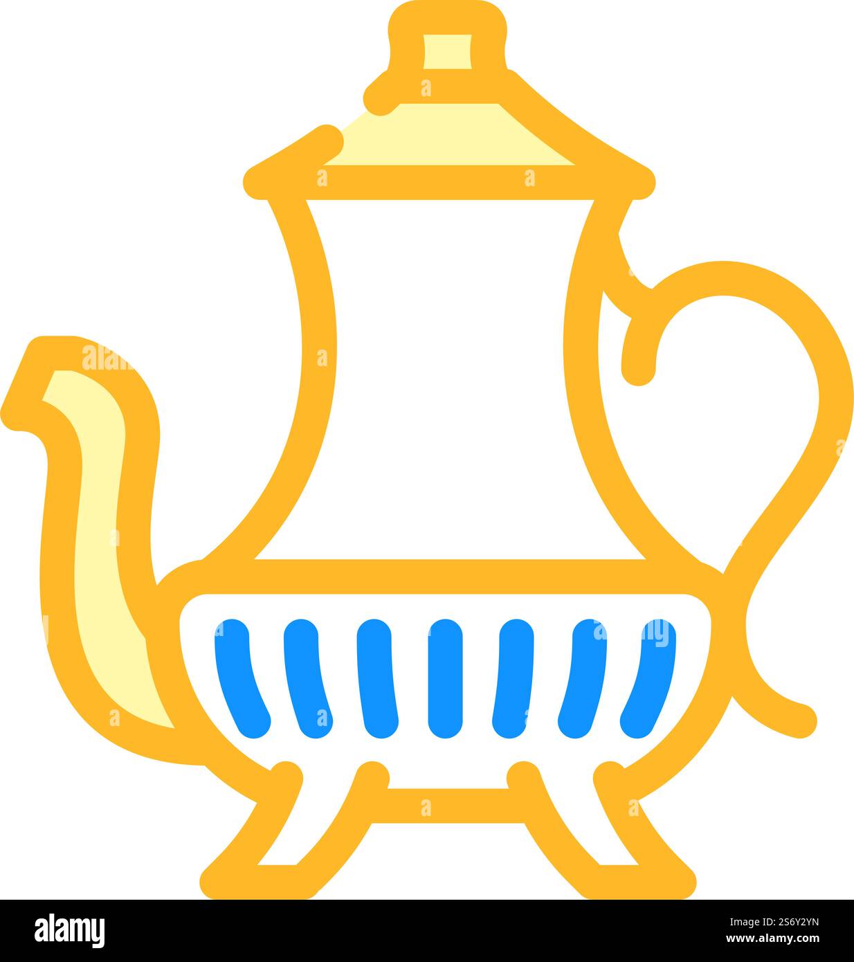 arabian vessel color icon vector. arabian vessel sign. isolated symbol ...