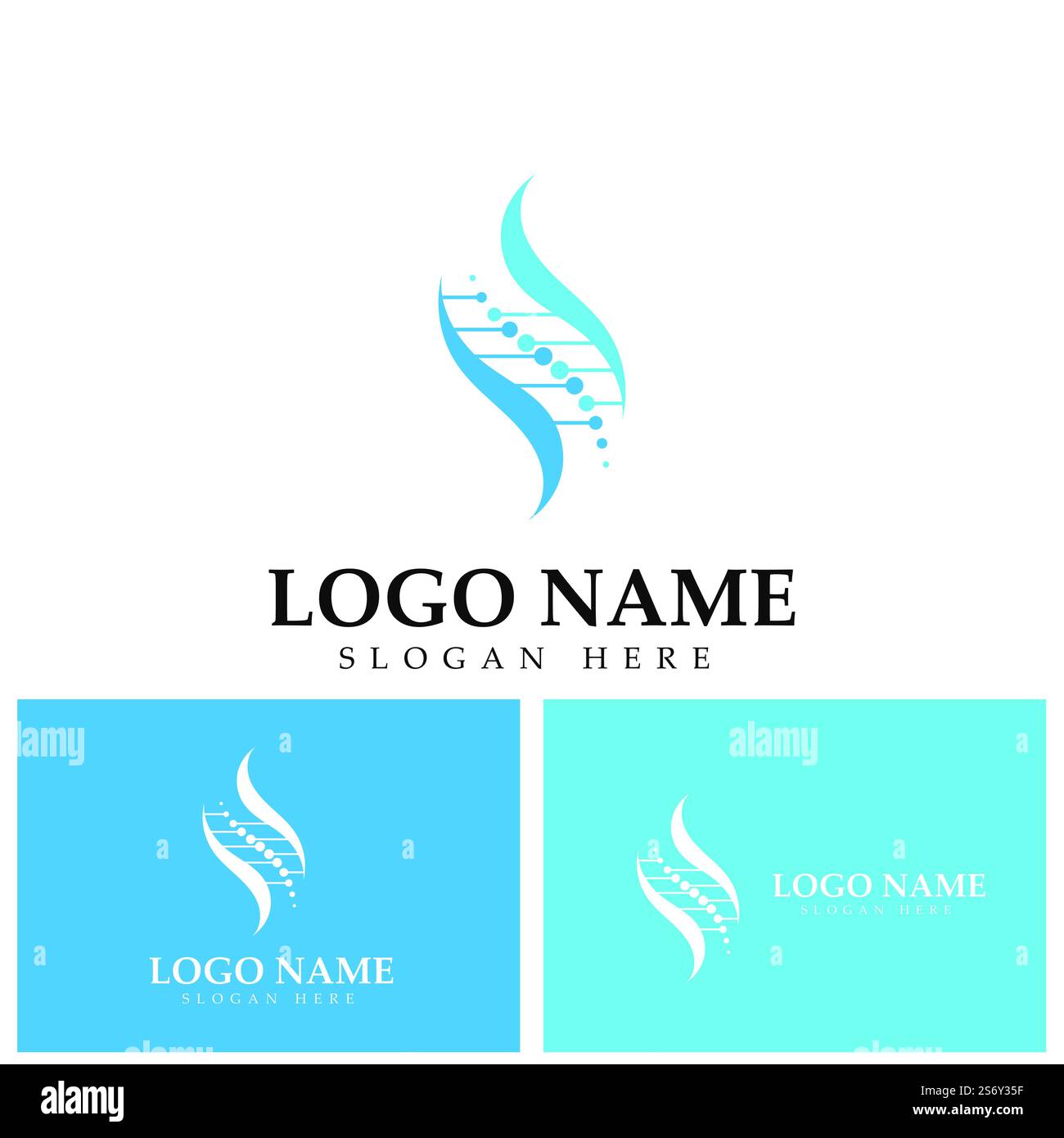 DNA Letter S Logo Design Template Genetics Vector Design Biological ...