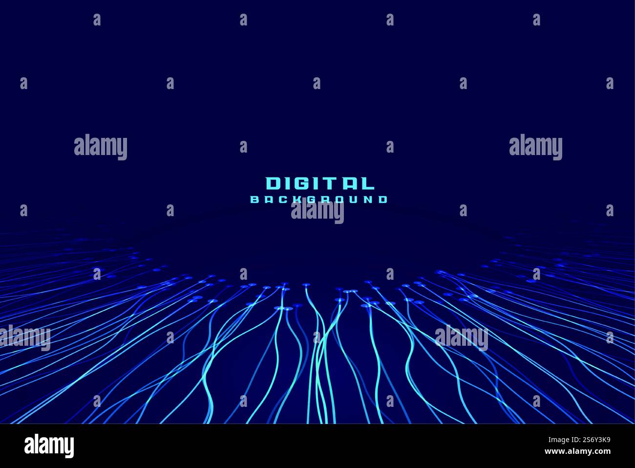 digital wire lines technology background Stock Vector Image & Art - Alamy