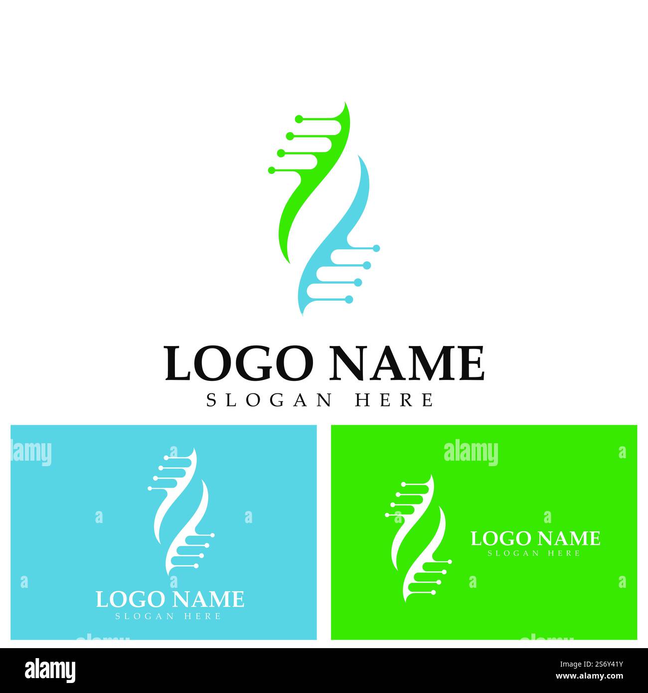 DNA Letter S Logo Design Template Genetics Vector Design Biological ...