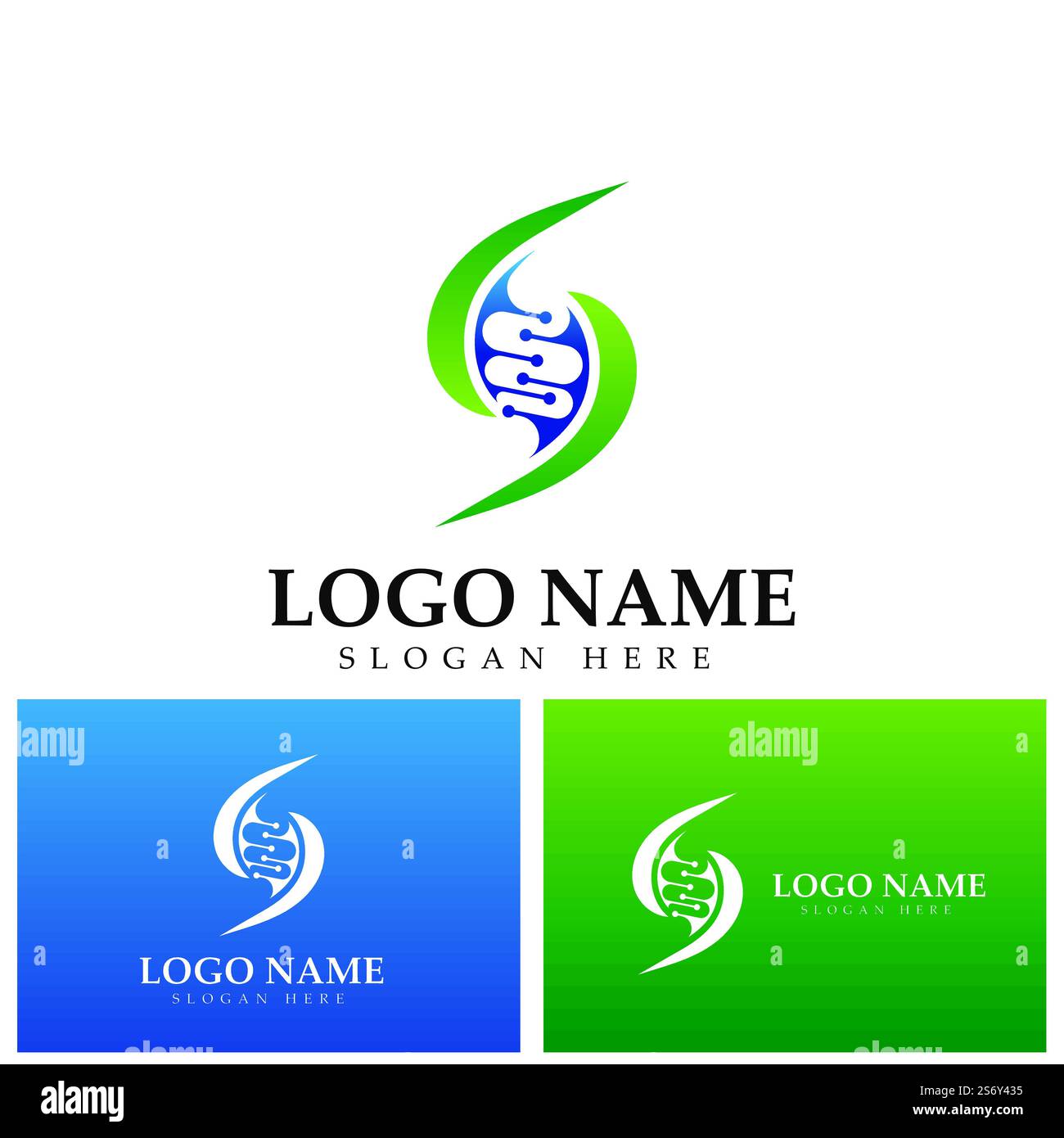 DNA Letter S Logo Design Template Genetics Vector Design Biological ...