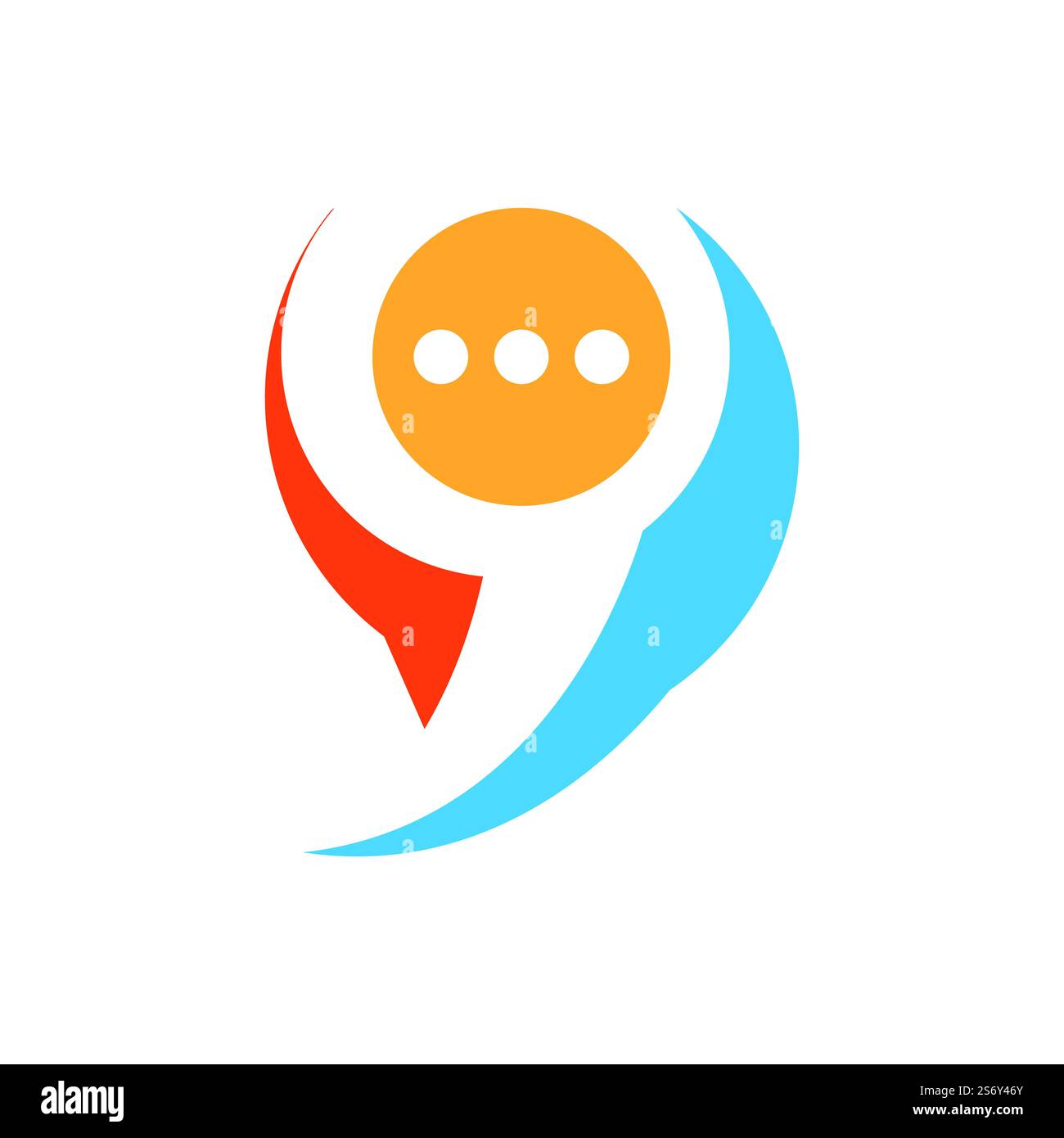 Speech bubble Logo template vector illustration Stock Vector Image ...