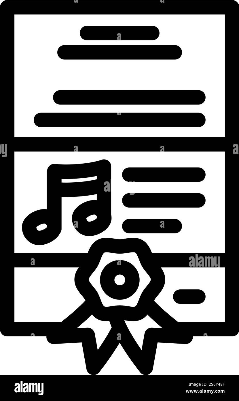 media assets line icon vector. media assets sign. isolated contour ...