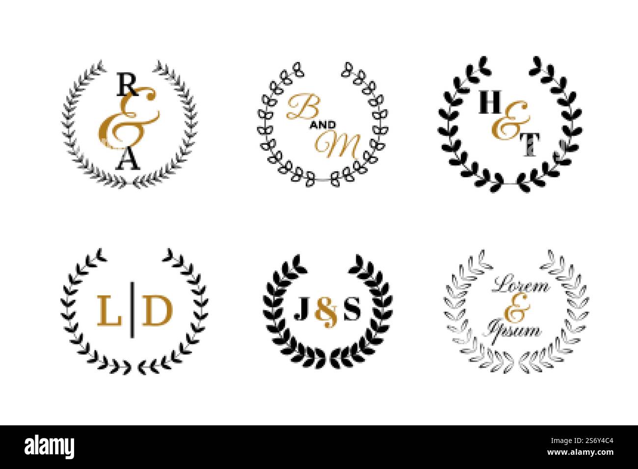 Monograms hi-res stock photography and images - Alamy