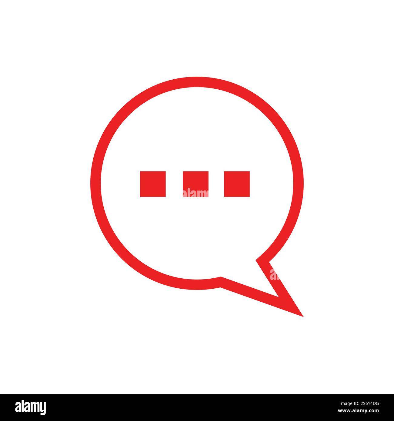 Speech bubble Logo template vector illustration Stock Vector Image ...