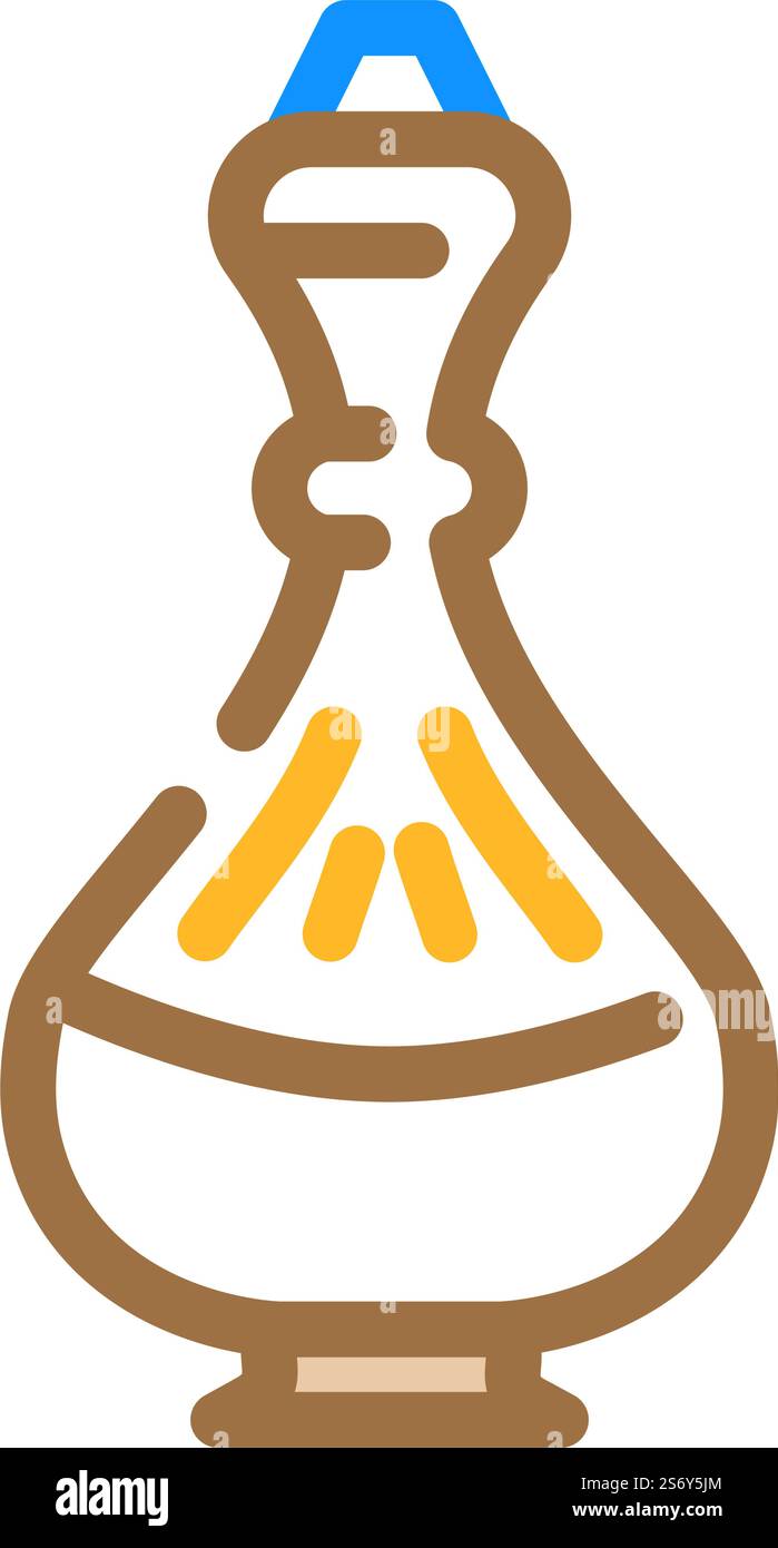traditional arab jug color icon vector. traditional arab jug sign ...