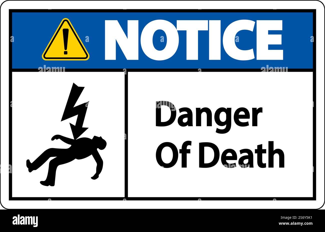 Death by electricity Stock Vector Images - Alamy